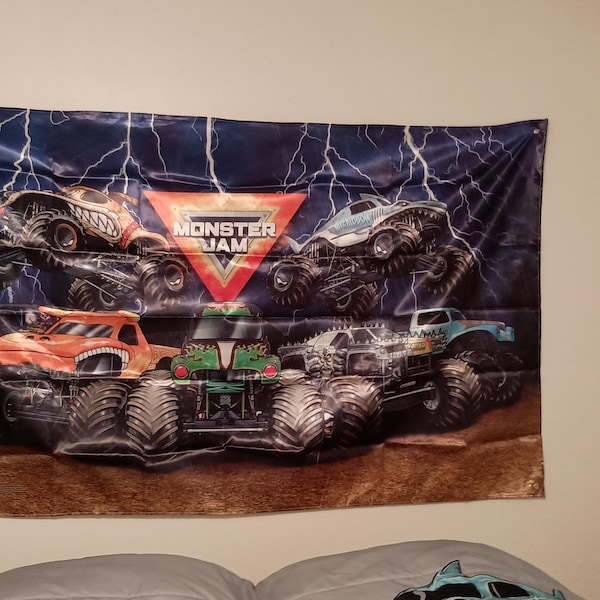 Monster Jam Sticker Sheets (pack of 8) – 8 Stickers per Sheet. Great as ...