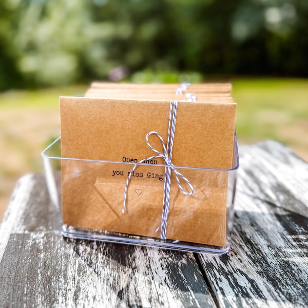Open When Custom Envelopes and Blank Cards Personalized Long Distance ...