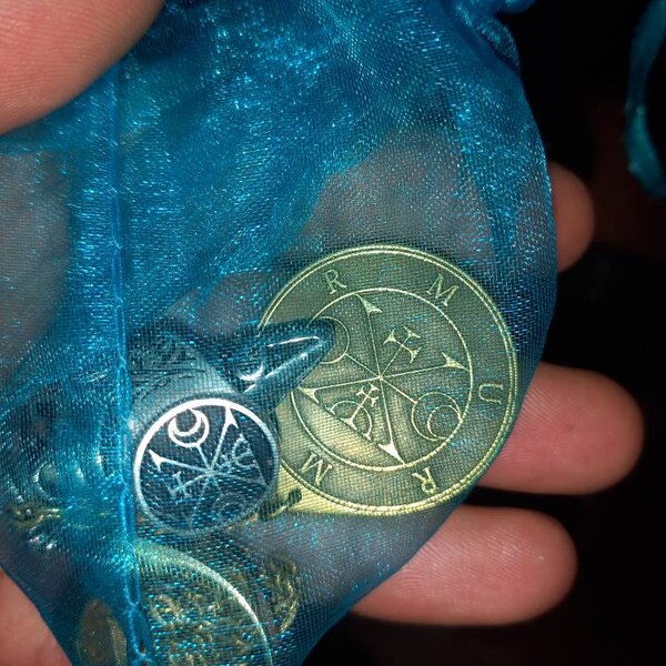 Lilith Seal Night and Moon Goddess Pendant, the Sacred Amulet, Seal of ...