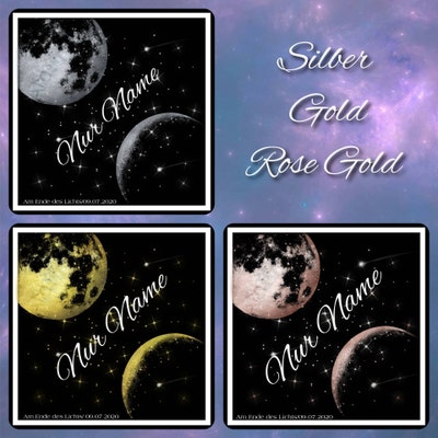 15 PNG Digital White Moon, Instant Download, Design Elements, Moon ...