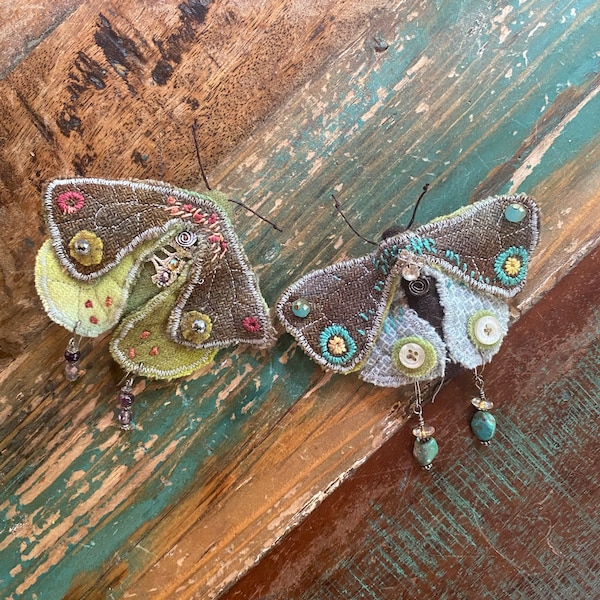 Simple Fabric Moth and Butterfly PDF Sewing Pattern / Digital Download ...