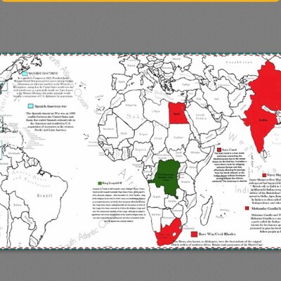 World Map Coloring Page Black & White Map Countries Outline Map Without ...