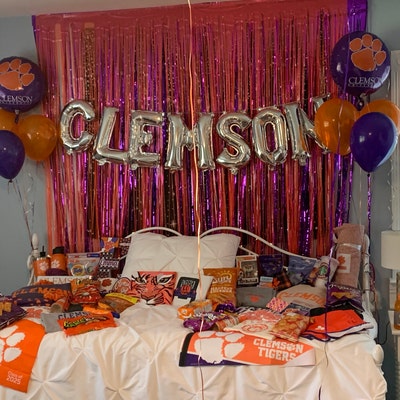 Clemson University Balloons, Clemson Tigers Balloons, Clemson Napkins ...