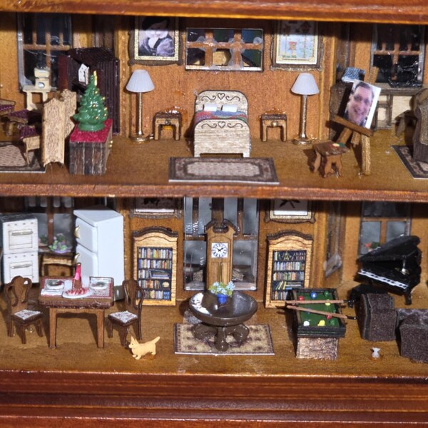 Dollhouse Miniature - Dollhouse Wall Panels Embossed Textured Foam ...