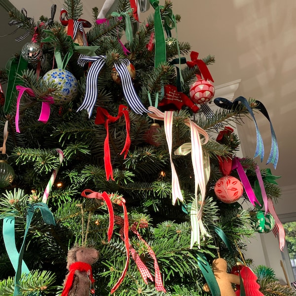 Birthday Ribbon | Age Anniversary Cream Grey 15mm 1m or Full Roll ...