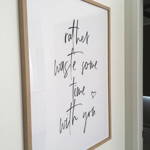 DIGITAL DOWNLOAD Custom Quote Text Poster Print Wall Art | Personalized ...