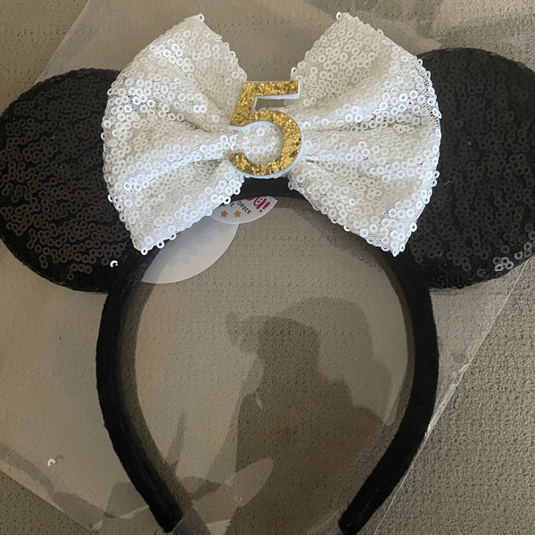 Birthday Girl Crown Ears, Mickey Ears, Minnie Ears, Birthday Ears ...