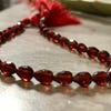 15" Strand RHODOLITE GARNET Heishi Cube Gemstone Beads 2.5-5mm, Genuine ...