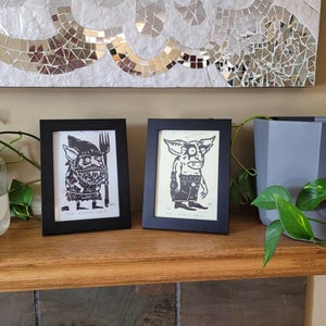 The Kitchen Goblin Goblin Print Kitchen Print Weird Wall - Etsy