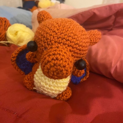 Amigurumi Charizard Crochet PATTERN - Etsy