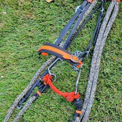 Bit Hobble, Curb Strap, Chinstrap, Horse Tack, Paracord Horse Tack ...