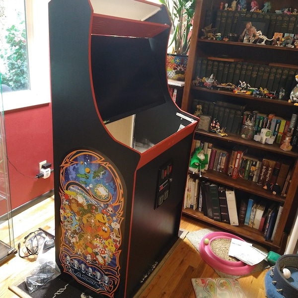 Mame Multicade Classics Side Art Arcade Cabinet Graphics Decals ...