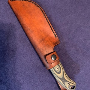 Handmade ESEE 6 Nordic Pouch Leather Sheath With Fire Steel - Etsy