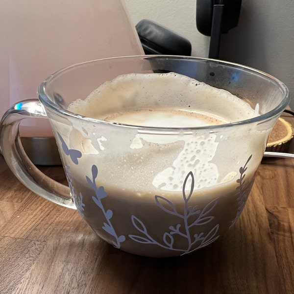 Monarch Butterfly Glass, Monarch Can Glass, Orange Monarch Butterfly ...