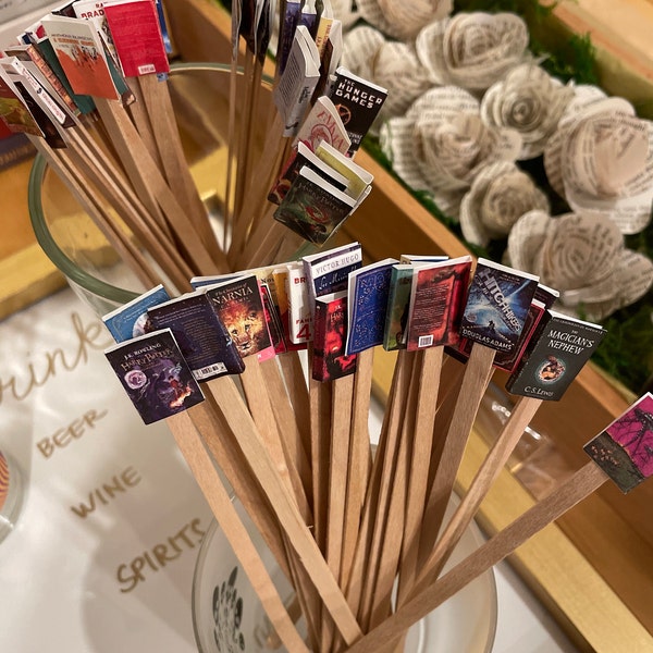 MEGA Set of 225 Miniature Book Covers 1:12 Scale Downloadable Printable ...