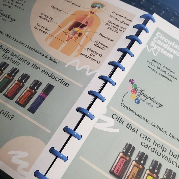 Trifold Custom Doterra Flyer, Essential Oils Flyer, Wellness Advocate ...