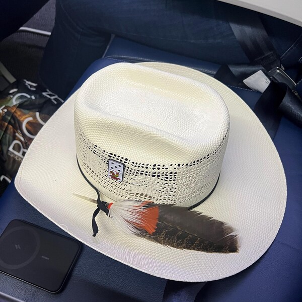 Hat Feather, Wild Quill Cowboy Hat Feather, Western Feather, Hand ...