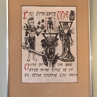 The Tribunal Gods of Morrowind Print - Etsy