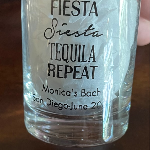 Custom Party Shot Glasses - 57 Designs to Choose From - Personalized ...
