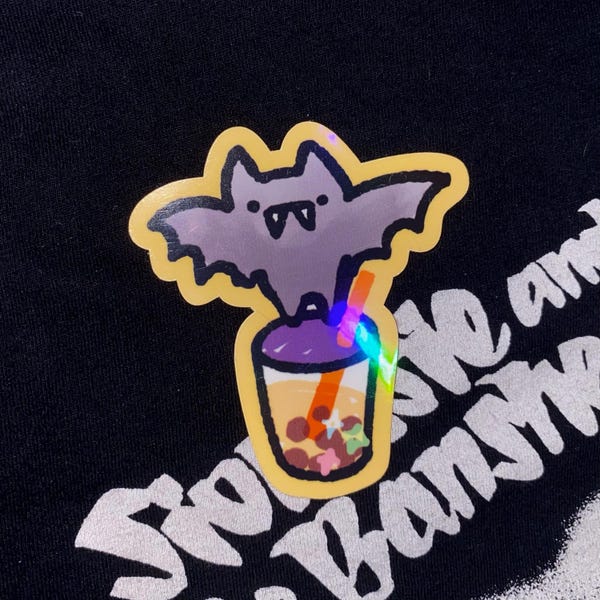 Capybara Vinyl Sticker Matte Finish | Cute Animal Stickers | Funny Gift ...