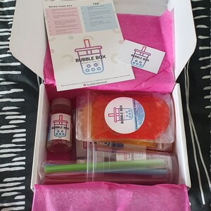 Bubble Tea Home DIY Kit by Bubble Box fruit Tea Set | Etsy