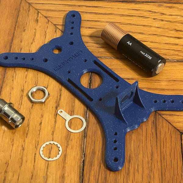 Ham Radio Mast Topper - Ham Radio Dude Mast Topper - Fits Clampable ...