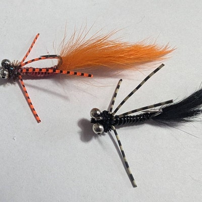 3 Euro Nymphing Flies 1 FREE Random Fly Tungsten Caddis Hot Spot Egg ...