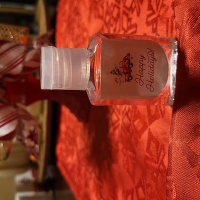 Spread Joy Not Germs Labels,sanitizer Labels,christmas Gift, Christmas ...