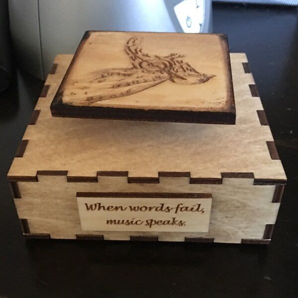 Music Box Christian Theme Personalized - Etsy