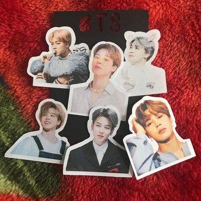 10pc BTS Jimin Stickers - Etsy