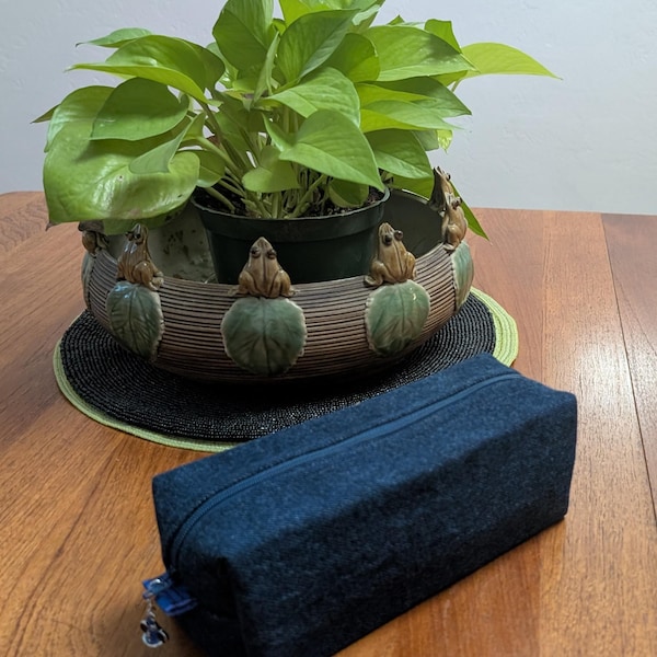 Bilby Pouch Sewing Pattern, Boxy Zipper Pouch Pattern, Bonus Mini-cube ...