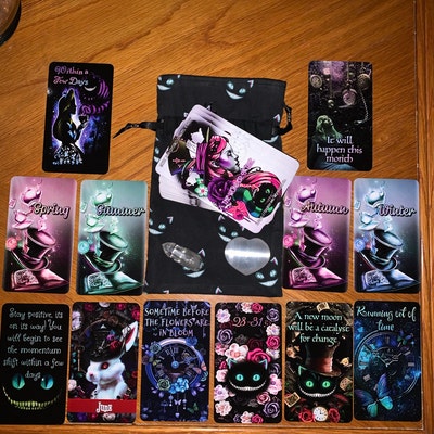 HALLOWEEN Deck the SPOOKY SEASON Oracle Mystical Halloween Tarot love ...