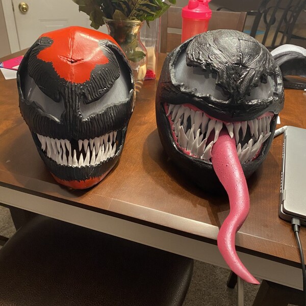Venom Cosplay Mask Jpeg Patterns - Etsy