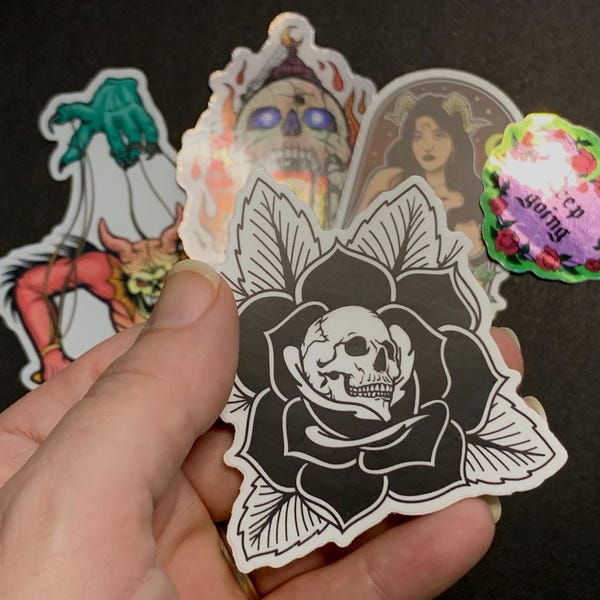 Sad Girl 3" Heart Phantom Matte Chrome Sticker Waterproof Vinyl - Etsy