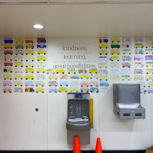 Let Our Walls Know Kindness, Our Rooms Embrace Learning School Wall ...