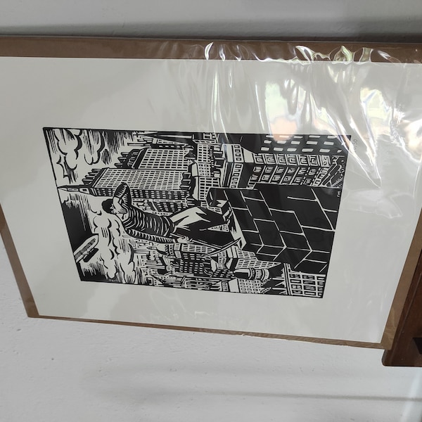 Un’ichi Hiratsuka: Stepping Stone - Screenprint - Handmade Print ...