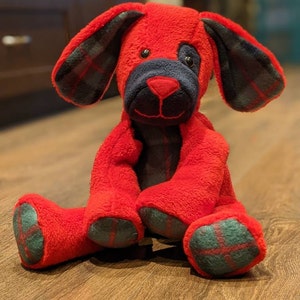 Stuffed Puppy Dog PDF Sewing Pattern & Tutorial / Stuffed - Etsy
