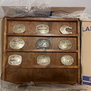 Belt Buckle Display - Etsy