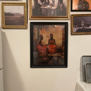 The Red Cap Chief Digital Printable Wall Art Igbo Art Nigerian Wall Art ...