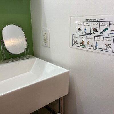 Printable BEDTIME ROUTINE Visual Schedule Picture Sequence Behaviour ...