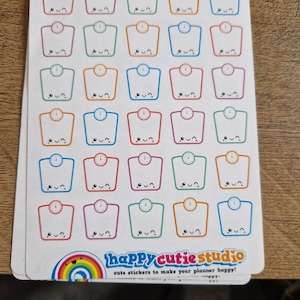 20 Cute Weight Tracker/scales Planner Stickers - Etsy