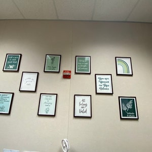 16 Therapist Office Decor Signs Counseling Posters Therapy Wall Art ...