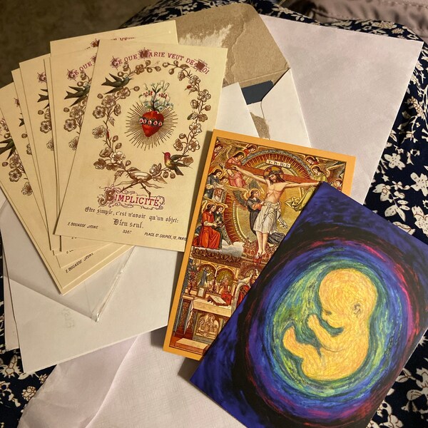 Simplicity Holy Card – Pack of 10/100/1000 – Restored Vintage Holy Card ...