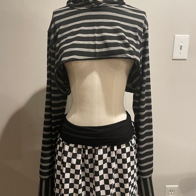 Sewing Pattern DIY ALEX Super Crop Top Instant Download. Oversized A0 ...