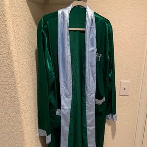 Adult Boxing Silk Satin Robes Custom Made Robes Personalized - Etsy