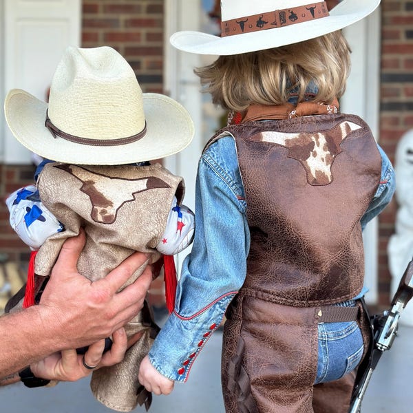 Baby/toddler Western Chaps & Vest Outfit/costume - Etsy