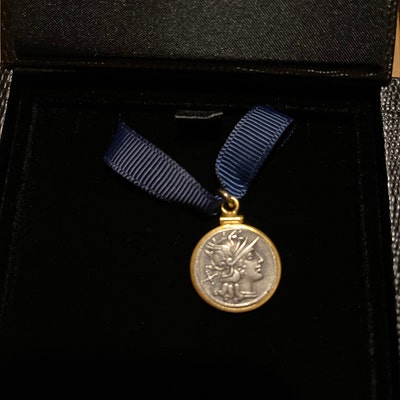 POSEIDON 275-215 B.C. Ancient Greek Coin Necklace 14k Gold Real Ancient ...