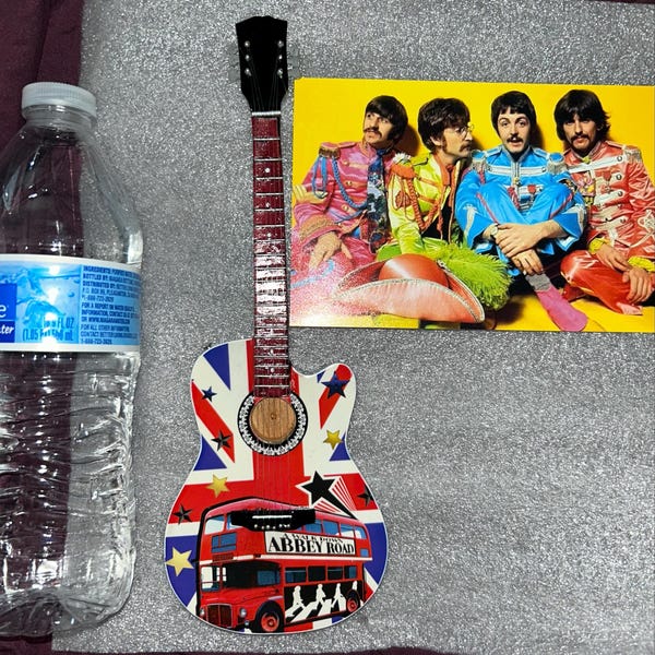 TOM PETTY Mini Sunburst Guitar Memorabilia Free Stand Display Gift - Etsy