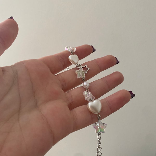 Handmade Star Beaded Bracelet - Etsy