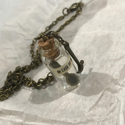 Emergency Spoon in a Bottle Necklace, Spoonie Necklace, Ehlers-danlos ...